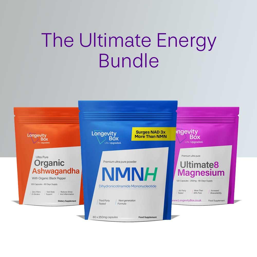 The Ultimate Energy Bundle - NR + Magnesium + Ashwagandha – Longevity Box