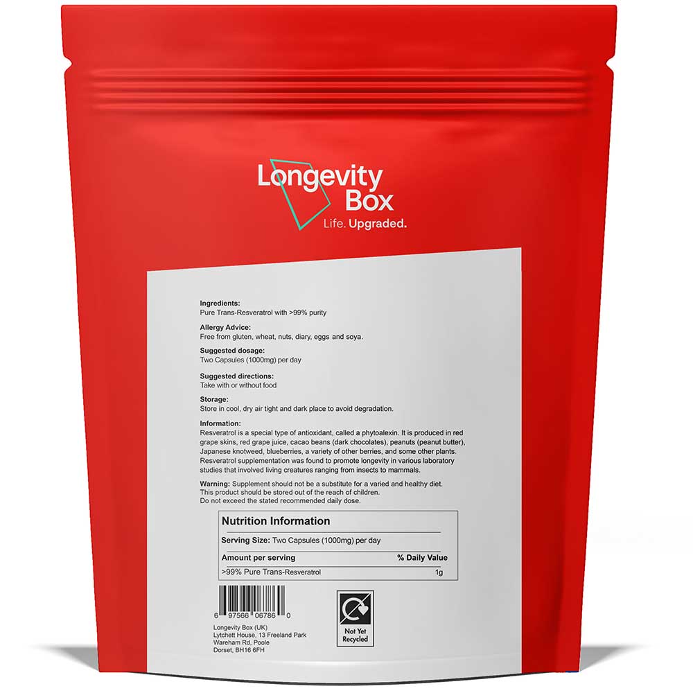 Trans-Resveratrol and NMN Bundle – Longevity Box
