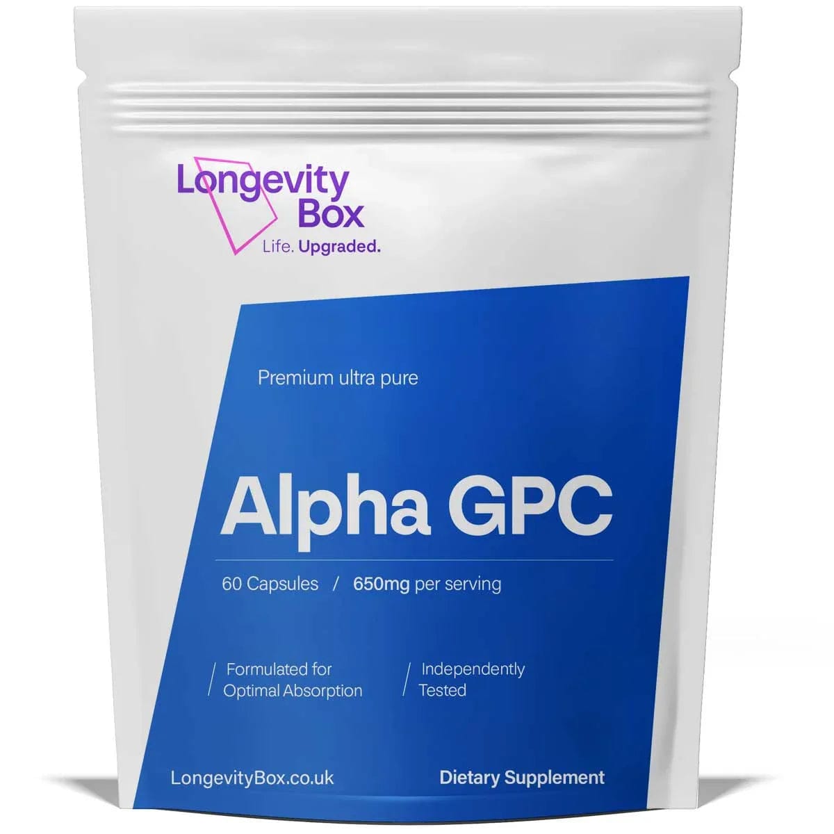 Enhance focus, memory, and cognition with 300mg pure Alpha GPC ...