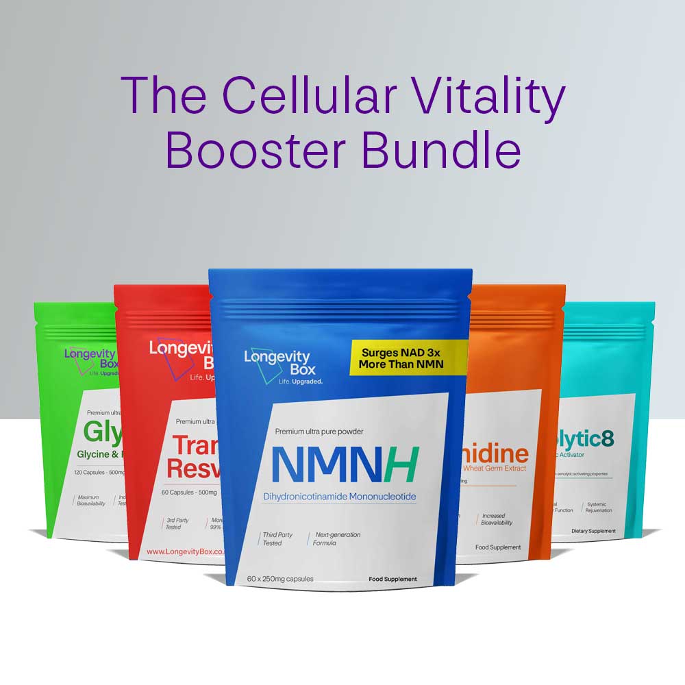 The Cellular Vitality Booster Bundle - NR + Resveratrol + GlyNAC ...
