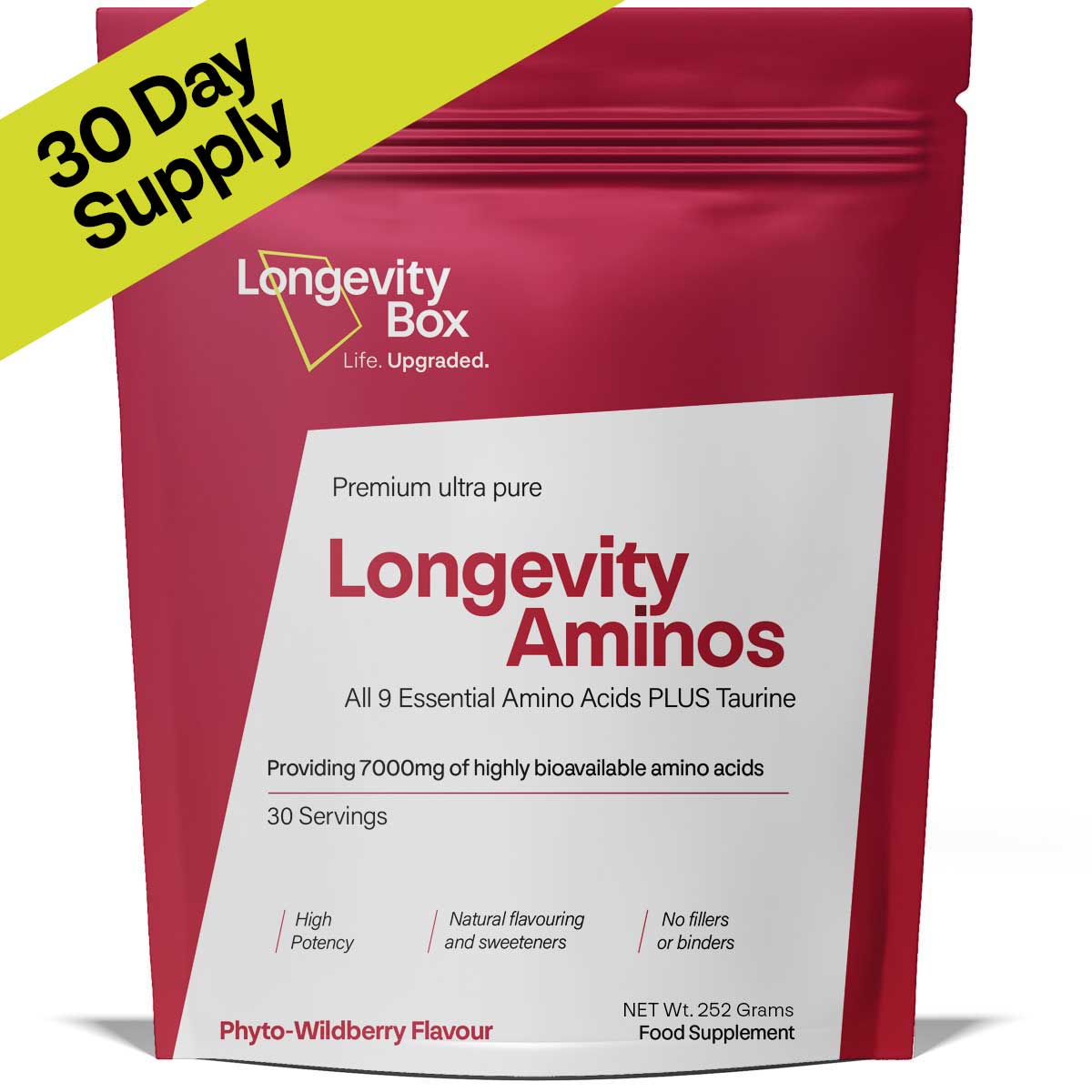 Longevity Essential Amino Acids – Longevity Box