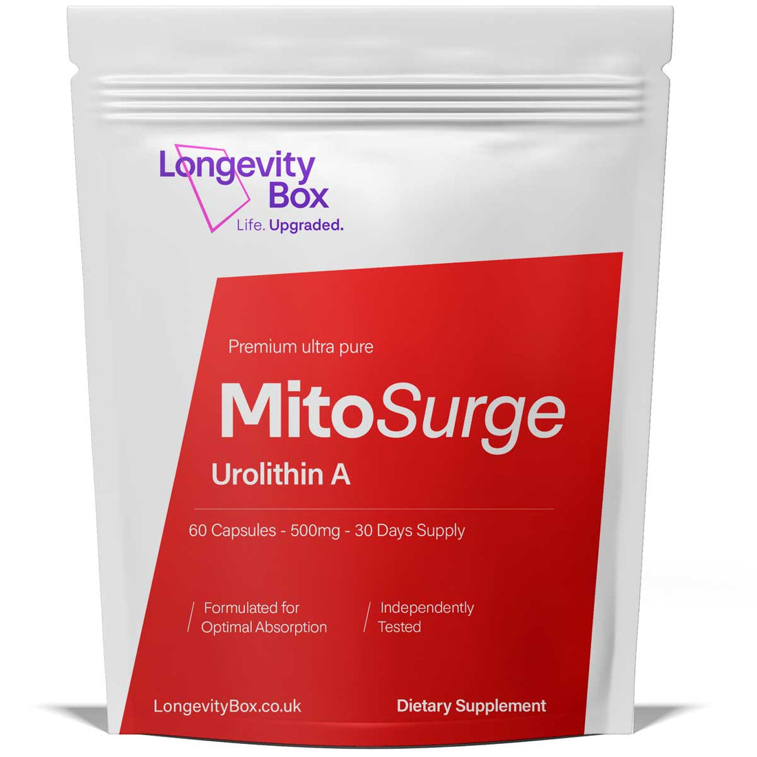 MitoSurge | Ultra Pure Urolithin A Supplement – Longevity Box