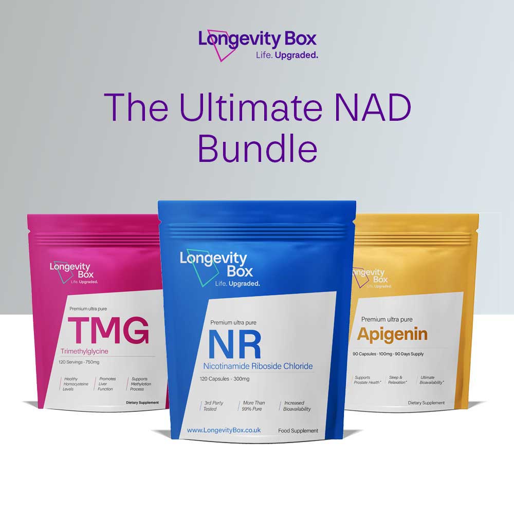The Ultimate NAD Bundle - NMN + Apigenin + TMG – Longevity Box