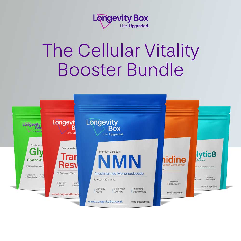 The Cellular Vitality Booster Bundle - NMN + Resveratrol + GlyNAC ...