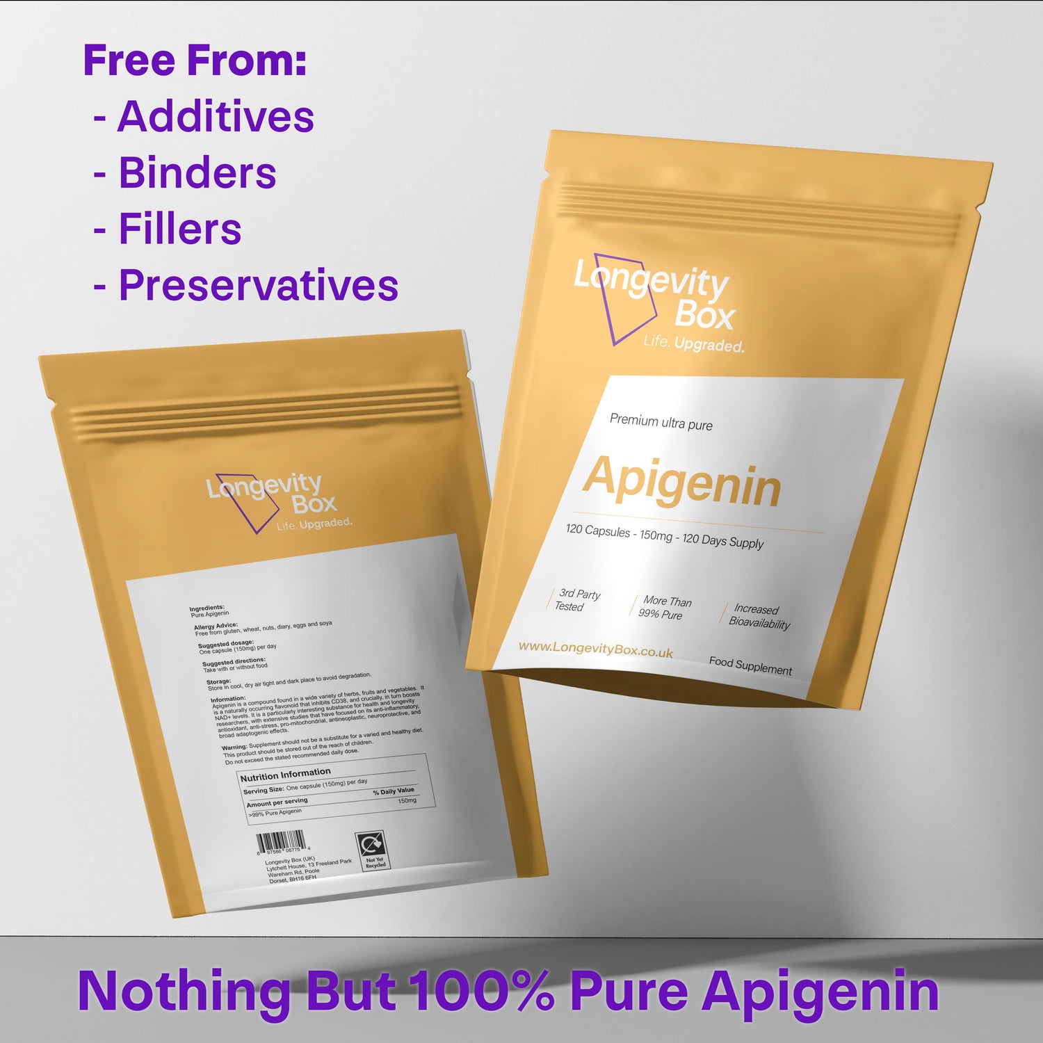 Buy Apigenin Supplement in the UK | Buy Pure Apigenin Powder ...