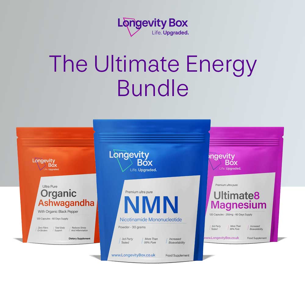 The Ultimate Energy Bundle - NMN + Magnesium + Ashwagandha – Longevity Box