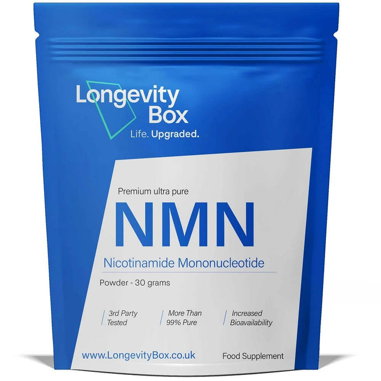 Pure NMN Supplement UK | 30g Powder – Longevity Box